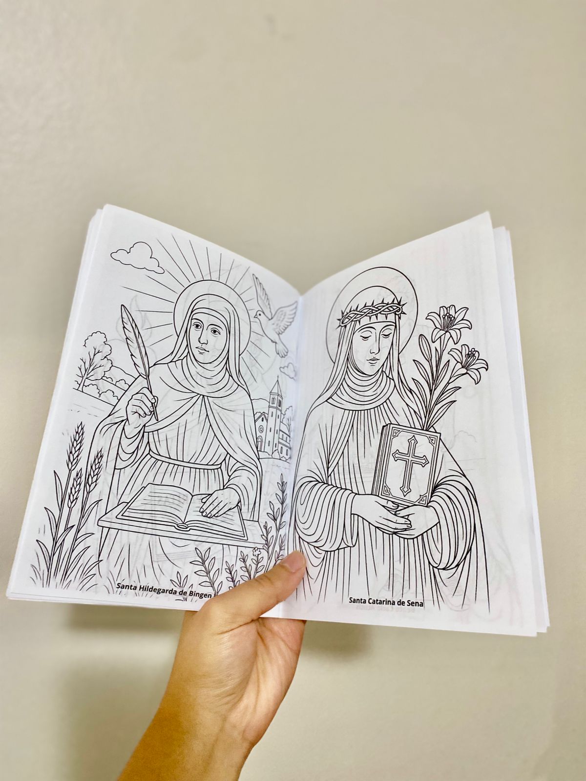 Livro de Desenho Católico – Infância Católica